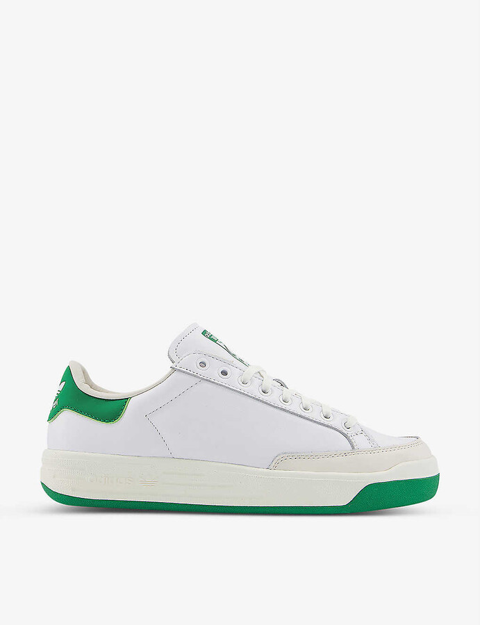 adidas Rod Laver Vintage low-top leather trainers - ShopStyle Sneakers ...