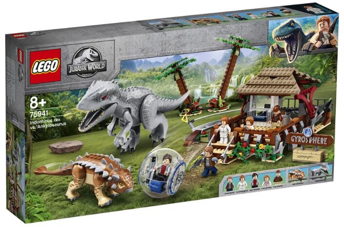 Lego Jurassic World Indominus Rex vs. Ankylosaurus Set - ShopStyle ...