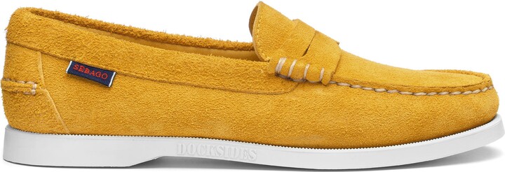 Sebago Dan Boat Roughout Penny Loafer - ShopStyle