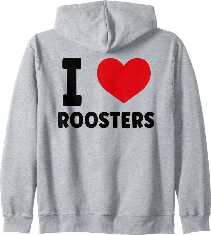 I Love Animals Funny Designs I Love Roosters I Heart Roosters Cute ...
