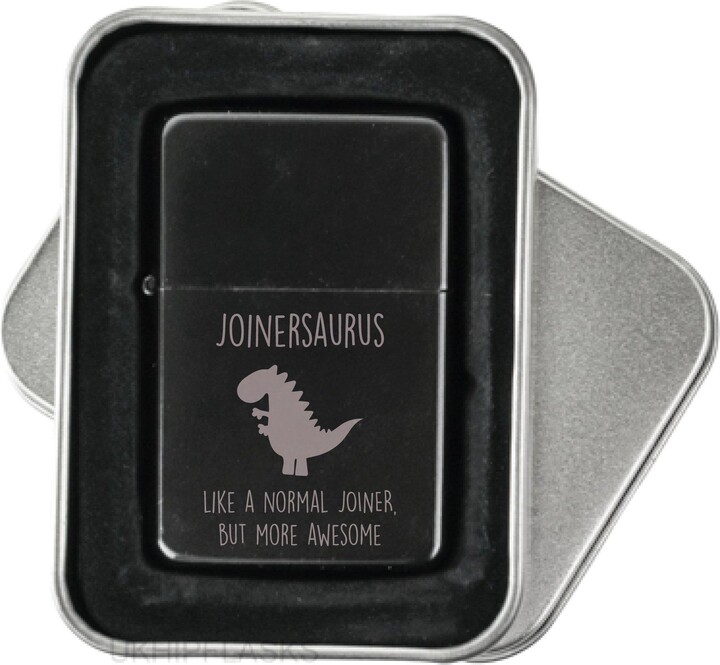 60 SECOND MAKEOVER Joiner Black Flip Lighter Joinersaurus Like A Normal ...