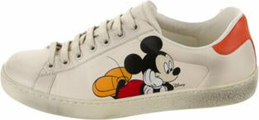 Gucci x Disney Mickey Mouse Sneakers - ShopStyle