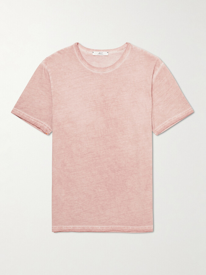 Mr P. Cold-Dyed Organic Cotton-Jersey T-Shirt - ShopStyle