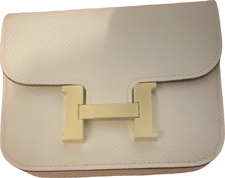 Hermes Constance Slim leather wallet - ShopStyle