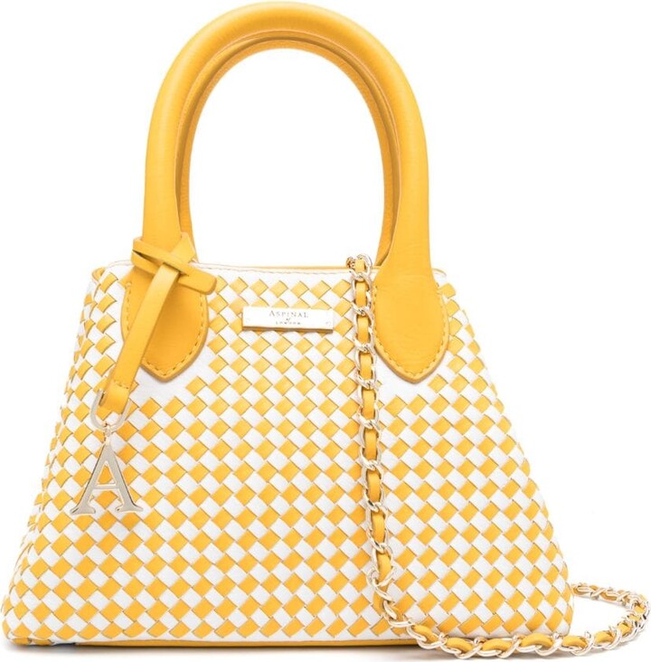 Aspinal of London mini Paris leather tote bag - ShopStyle