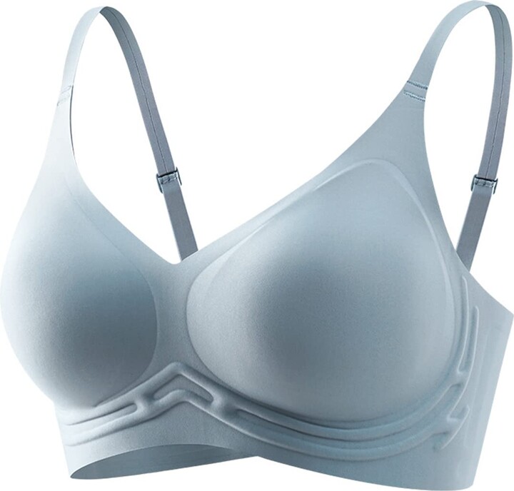 Girlpal Women's Bra Wireless Seamless Invisible Comfortable T-Shirt ...
