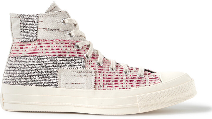 Converse Chuck 70 Patchwork Tweed High-Top Sneakers - ShopStyle