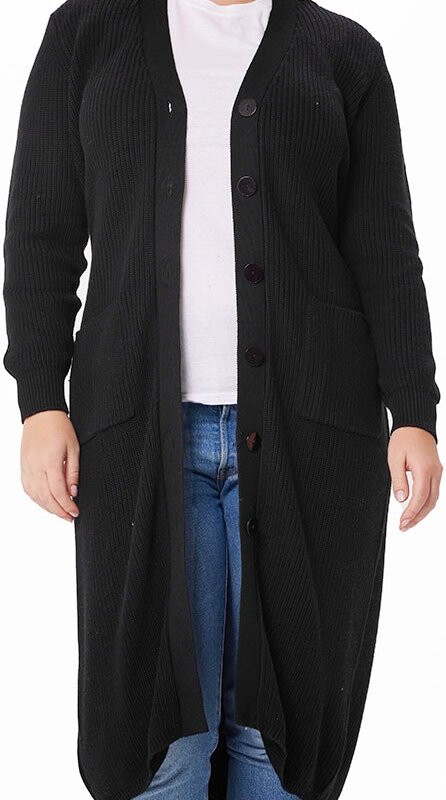 Minnie Rose Plus Size Cotton Cashmere Belted Long Cardigan - ShopStyle