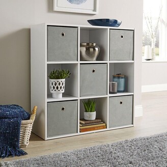 Home Source Cube 3X3 Storage Shelf Unit - ShopStyle Bookcases & Cabinets