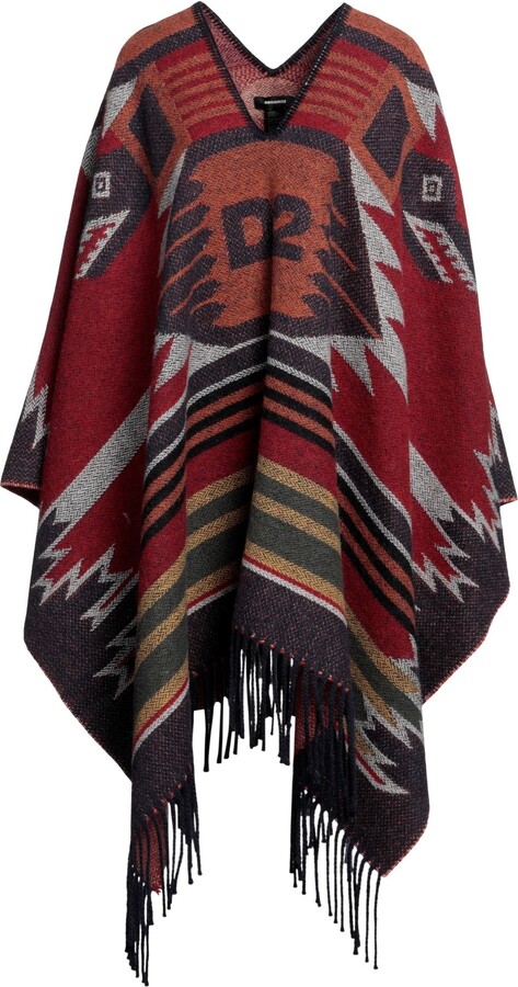 DSQUARED2 Capes & Ponchos Rust - ShopStyle
