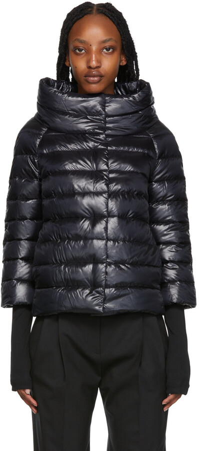 Herno Black Sofia Down Jacket - ShopStyle