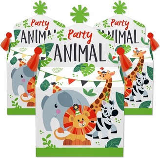 Big Dot of Happiness Jungle Party Animals - Treat Box Party Favors ...