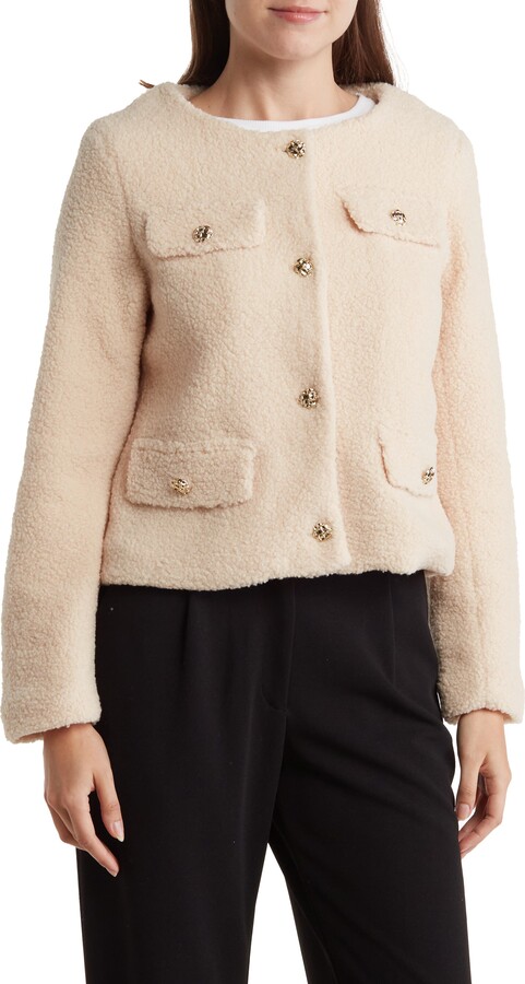PLM Faux Shearling Jacket - ShopStyle Coats