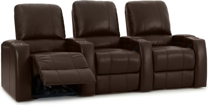 Octane Seating Octane Storm XL850 Power Leather Home Theater Seating ...