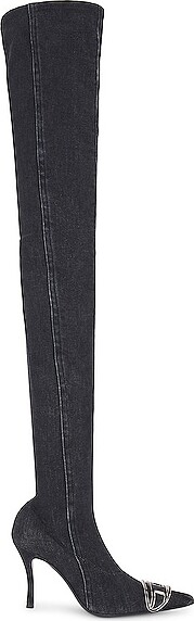 Diesel Venus Boot in Black - ShopStyle