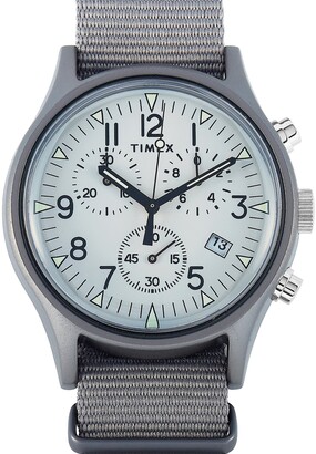 Timex MK1 Aluminum Chronograph 40 mm Quartz Watch TW2T10900 - ShopStyle
