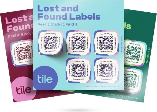 Tile Lost and Found Labels - 15pk - ShopStyle Phones & Tablets