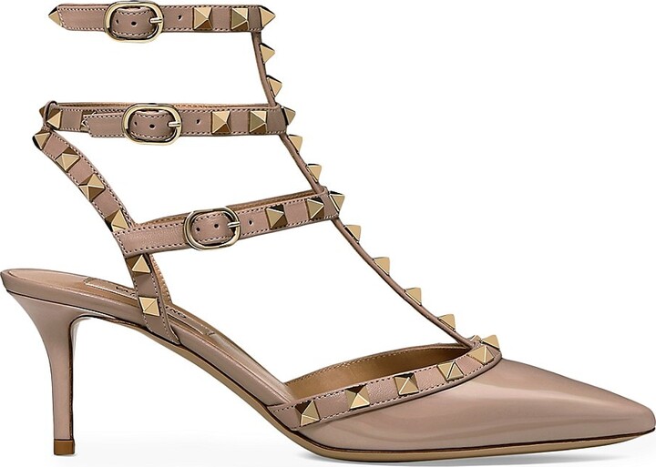 Valentino Garavani Rockstud Caged Pumps - ShopStyle