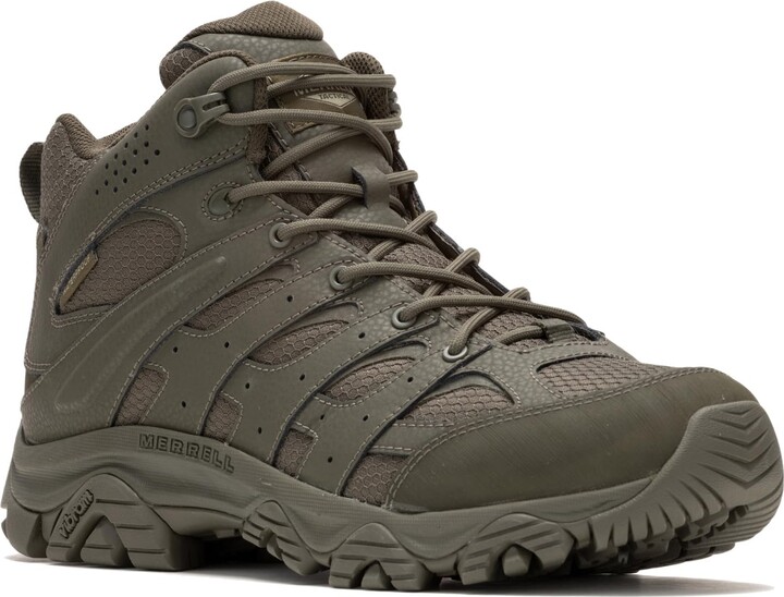 Merrell Men's Moab 3 Tactical Mid Waterproof Military Boot - ShopStyle