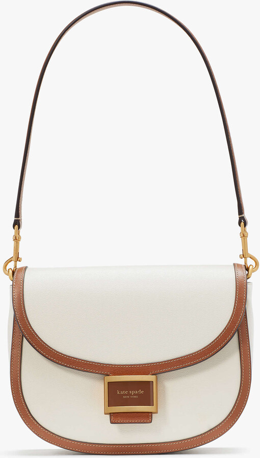 Kate Spade Katy Colorblocked Convertible Saddle Bag - ShopStyle