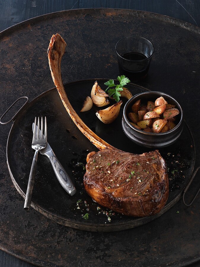 Allen Brothers USDA Prime Tomahawk Rib-Eye Steaks - ShopStyle Food ...