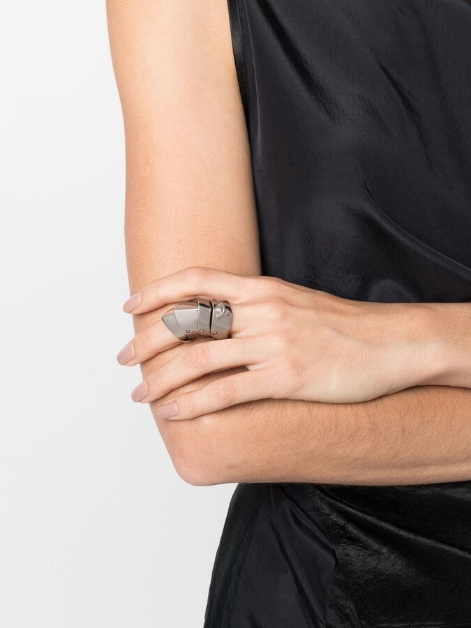 Vivienne Westwood Orb armour ring - ShopStyle