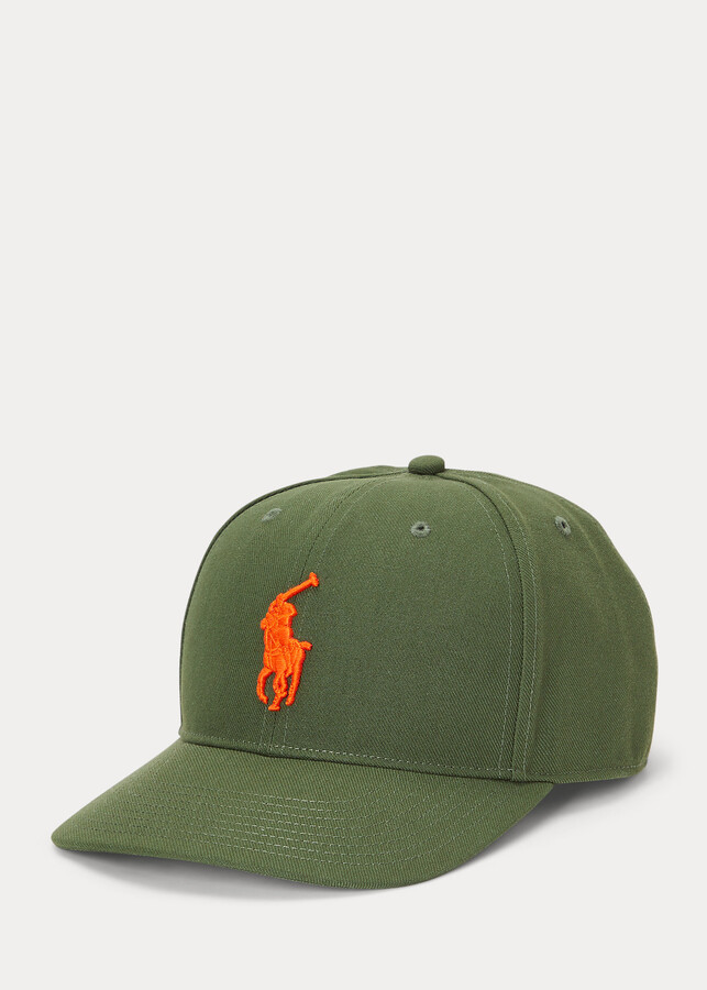 Ralph Lauren Twill High-Crown Ball Cap - ShopStyle Hats