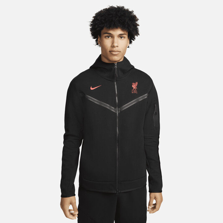 Nike Men's Liverpool FC Away Tech Fleece Windrunner Full-Zip Hoodie in ...