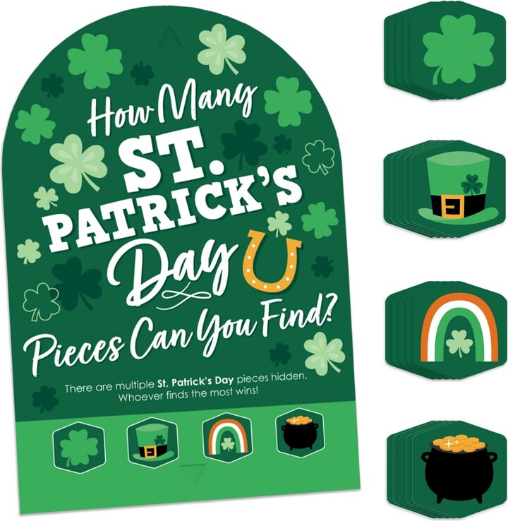 Big Dot Of Happiness Shamrock St. Patrick's Day Saint Paddy's Day ...