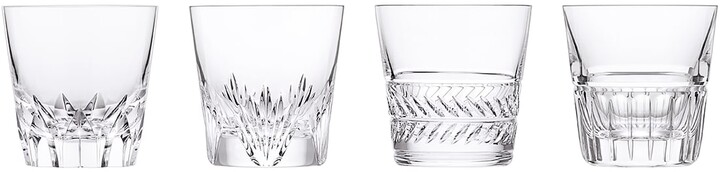 Saint Louis Crystal Versailles King Louis Double Old Fashioned Glasses ...