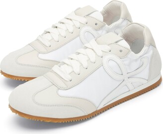 Loewe Luxury Ballet Runner in nylon and calfskin - ShopStyle Low Top ...