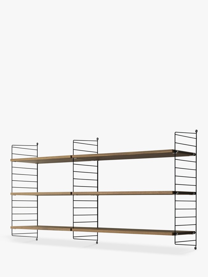 String® Shelves and Wall Fastened Side Racks, Walnut/Black - ShopStyle ...