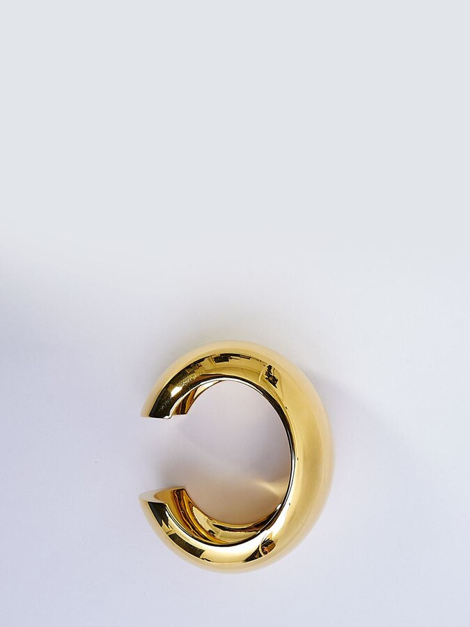 Saint Laurent Chunky cuff in metal - ShopStyle Bracelets