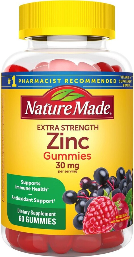 Nature Made Zinc Gummies - 60ct - ShopStyle Skin Care