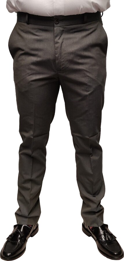 Relco Men`s Classic Retro Mod Sta Press Trousers (42 - ShopStyle