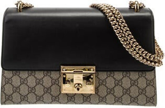 Gucci GG Supreme Medium Padlock Shoulder Bag - ShopStyle