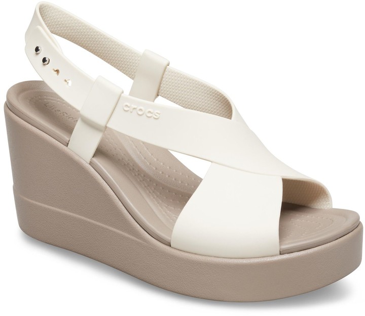 Crocs Brooklyn Women's Wedge Sandals - ShopStyle