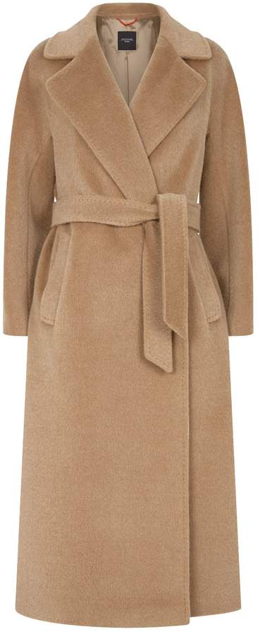 Max Mara Weekend Wool-Blend Corona Wrap Coat - ShopStyle
