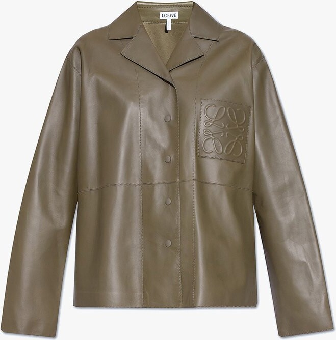Loewe Logo Embossed Jacket - ShopStyle