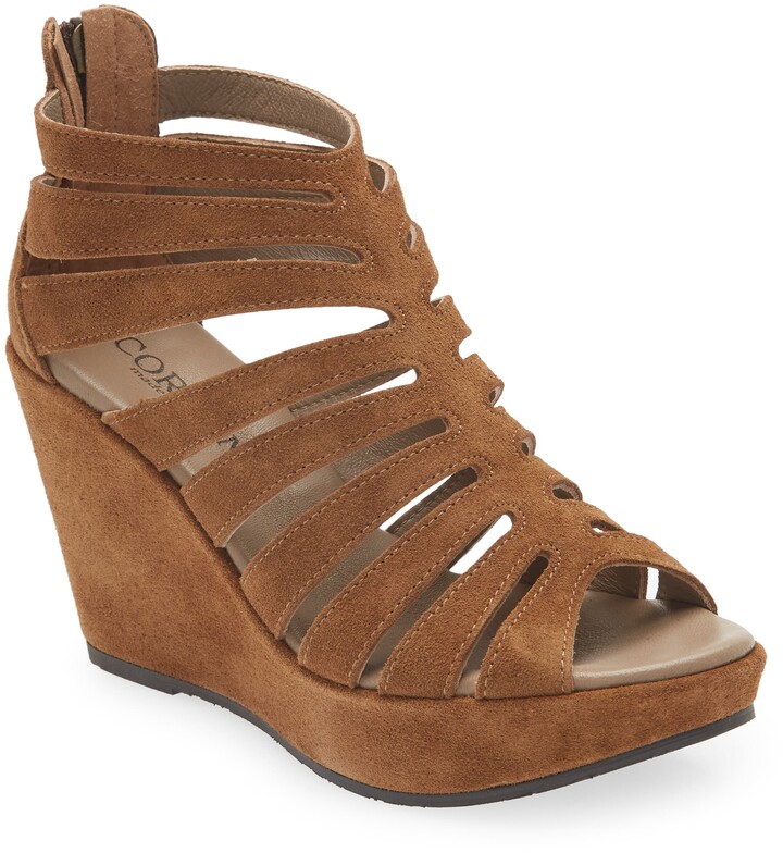 Cordani Electra Cutout Wedge Sandal - ShopStyle