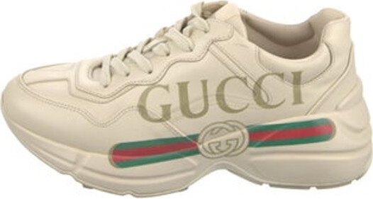 Gucci Leather Chunky Sneakers - ShopStyle