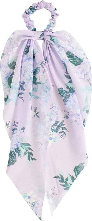 Roller Rabbit Twilight Dahlia Bow Scrunchie - ShopStyle Hair Accessories