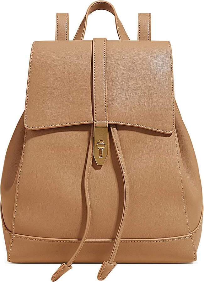 FOXLOVER Womens Backpack Purse Ladies Large Vegan Leather Travel Convertible Anti Theft Backpack ...