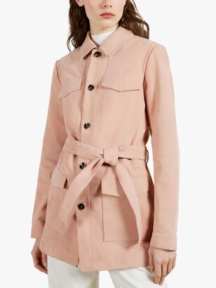 Ted Baker Red Wool Coat - ShopStyle