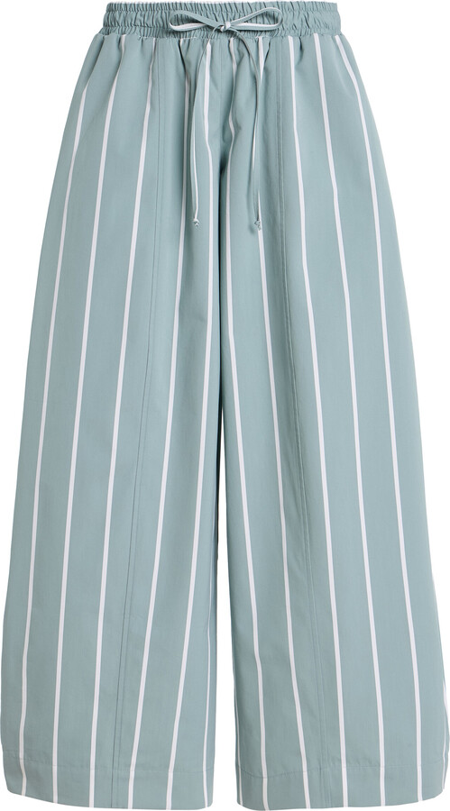 YAITTE Exclusive Riviera Soller Striped Cotton Pants - ShopStyle