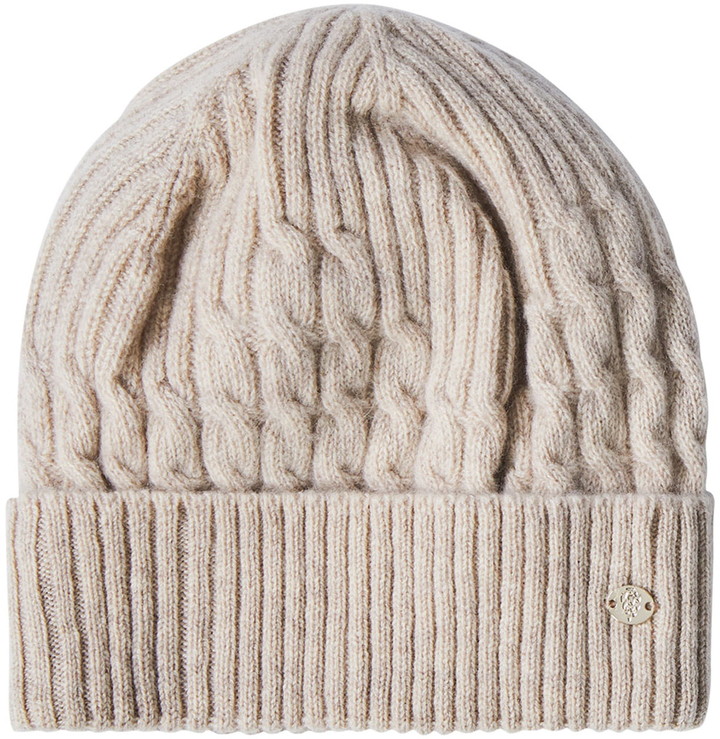 Helen Kaminski Helen Kaminiski Hannah Cable Knit Beanie - ShopStyle Hats