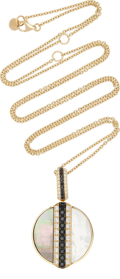 Danielle Marks of-Pearl, Diamond NecklaceMarks - ShopStyle Necklaces