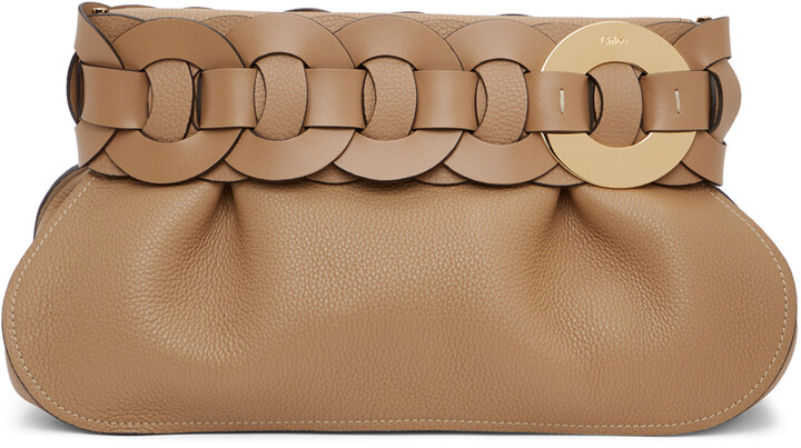 Chloé Tan Darryl Clutch - ShopStyle