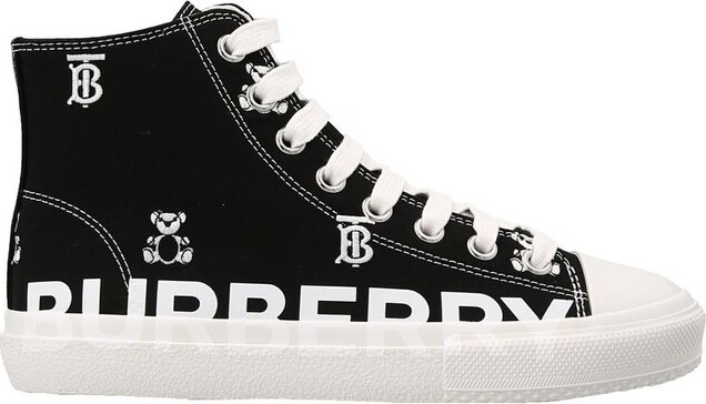 Burberry Children Logo Detailed High-Top Sneakers - ShopStyle Boys' Shoes