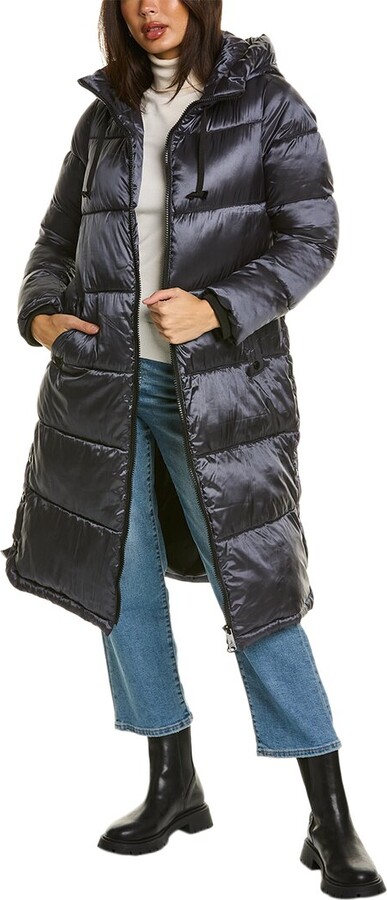 Sam Edelman Maxi Puffer Coat - ShopStyle